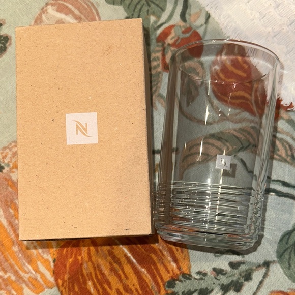 Nespresso | Dining | Nespresso Clear Glass Tumbler With Box | Poshmark